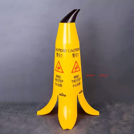 Safety Banana Caution Cone - SingSign Pte Ltd